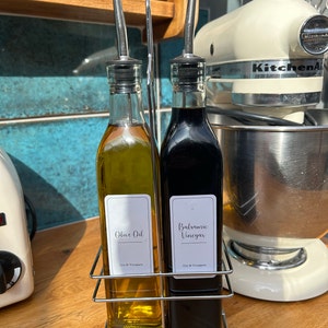 Personalised Minimalist Labels Waterproof Oil Proof Labels for Kitchen ...