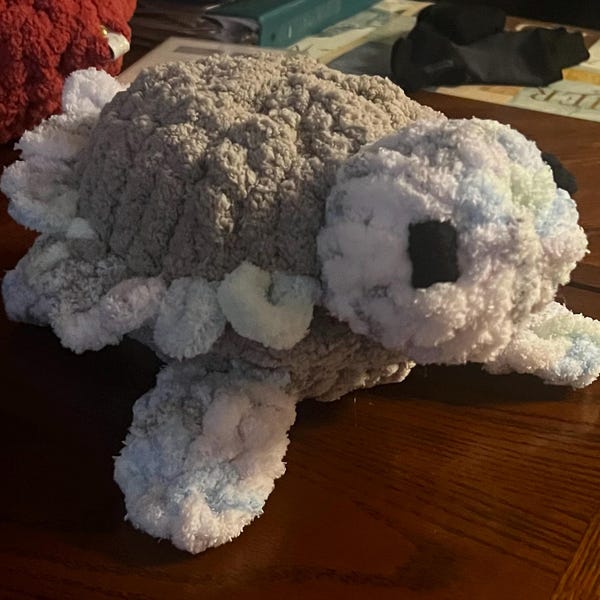Fingerknit Chunky Elephant Plushie Pattern With Video Tutorial Elephant ...