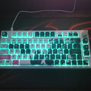 Viego the Ruined King LOL Series Keycap Set, 112 Keys PBT for Mechanical Keyboard OEM Profile ...