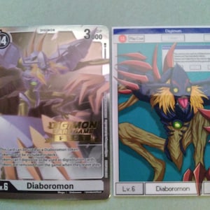 Diaboromon Token - Set of Four - Etsy