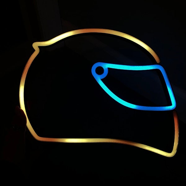 Nordschleife Animated LED RGB Neon Race Track Circuit Desk Wall Art ...