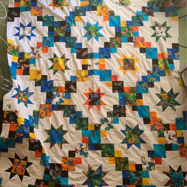 Brightly Quilt Pattern, PDF - Etsy
