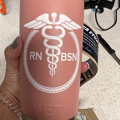 Registered Nurse RN BSN Logo and Emblem SVG Vector, Svg, Pdf, Png, Ai ...