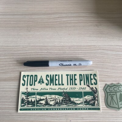 Civilian Conservation Corps Sticker Set Bumper Sticker CCC - Etsy