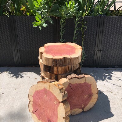 Tree Stump Side Table, Timber End Table, Tree Log Table Base, Reclaimed ...