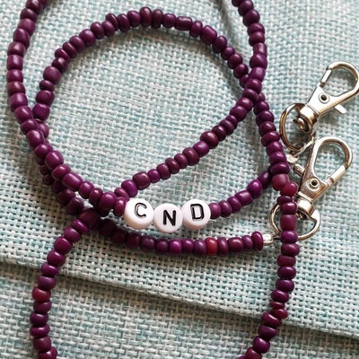 Beaded Face Mask Chain - Etsy