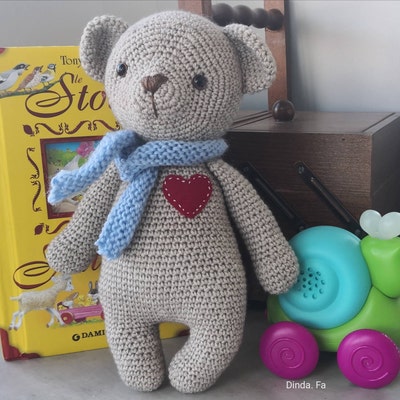 Teddy CROCHET PATTERN - Etsy