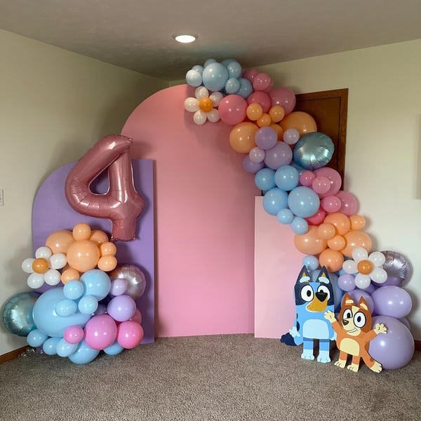 Bluey Balloon Garland | Bluey Daisy Balloon Arch | Bluey Party Decor ...