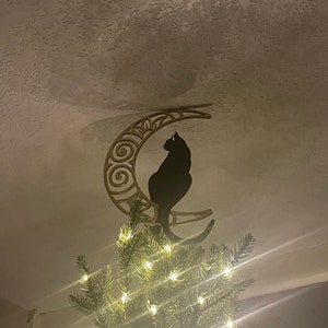 Bat Gothic Christmas Tree Topper, Spooky Tree Toppee , Goth Decor ...