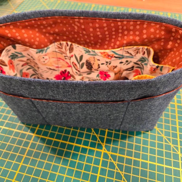 Purse Insert Sewing Pattern, Tote Organizer Sewing Tutorials, Zipper ...