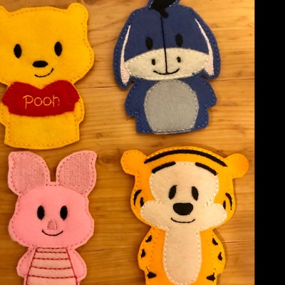 Set of 4 Finger Puppets and Rocket Inspired by Einstein Friends Show - Etsy