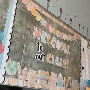 Winter Classroom Posters Set Trendy Winter Decorations Winter ...