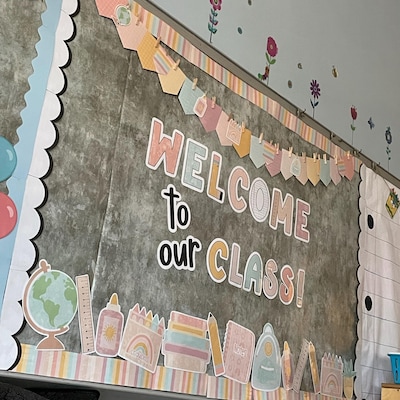 Winter Classroom Posters Set Trendy Winter Decorations Winter ...