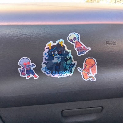 Homestuck Holographic Stickers - Etsy