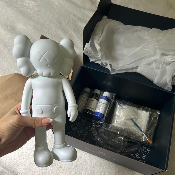 Bearbuild Fluid Bear Art Creator Kit | Gift Box | Solo Painting | Diy ...
