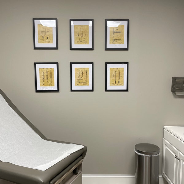 Watercolor Iris and Snellen Eye Charts Set of 2 Human Art Decor ...