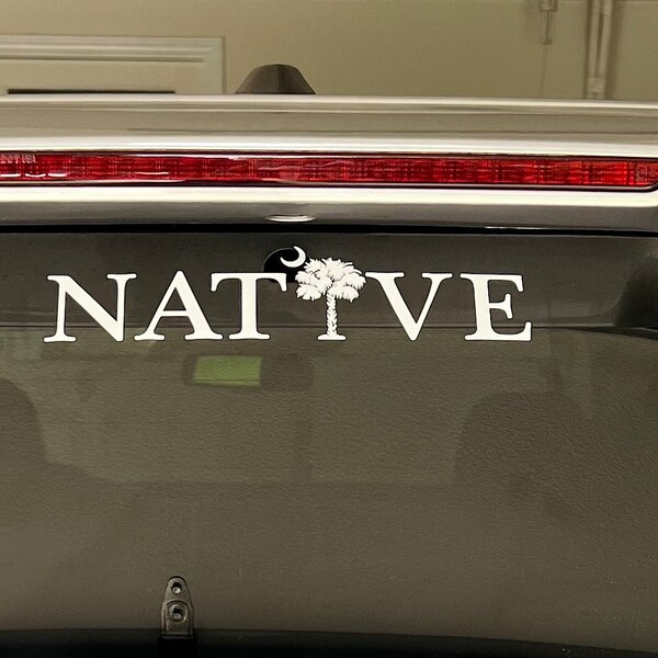 Lowcountry Palmetto Tree Vinyl Decal South Carolina Sticker Hilton Head ...