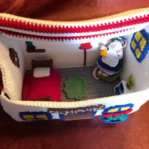 Grandma Mouse's House Crochet Pattern - Etsy