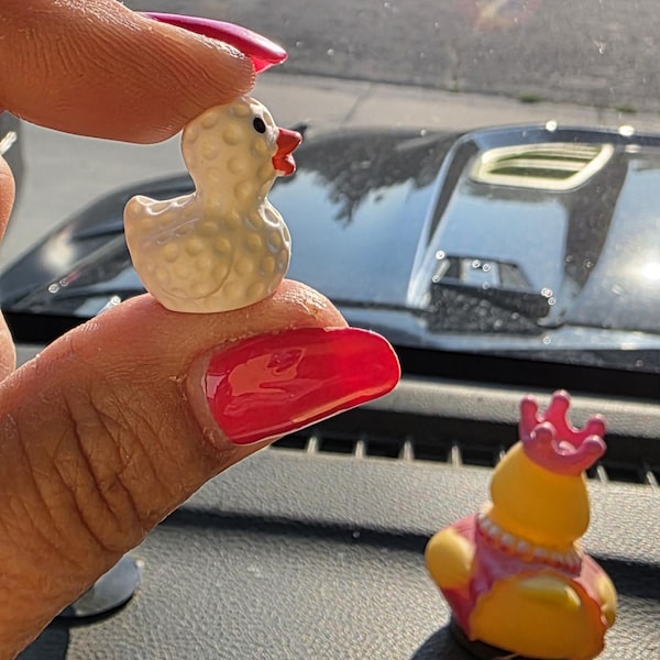 Mallard Ducks Mini Resin Ducks, Fairy Garden, Dollhouse, Trinkets, I ...