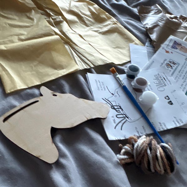 Birthday Countdown - Personalized Bright Rainbow Paper Chain Paint ...