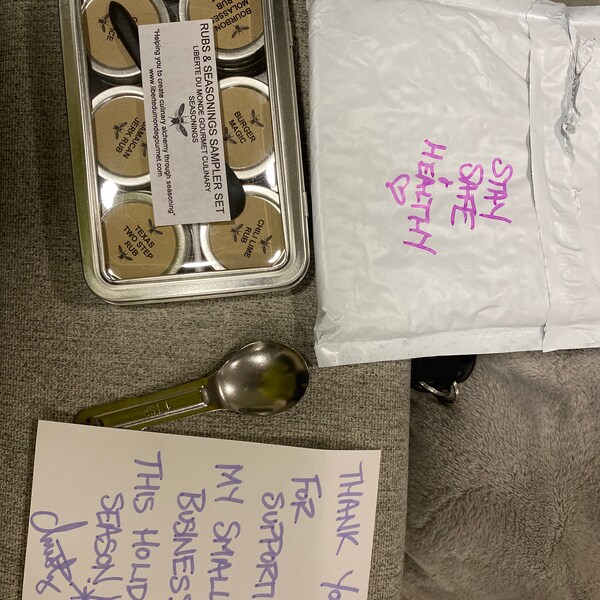 Rubs & Seasonings Sampler Set Half Ounce Tins - Etsy