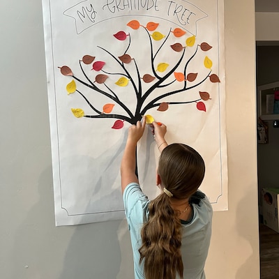 Gratitude Tree Engineer Prints/ Large Size Gratitude Tree/ Gratitude ...