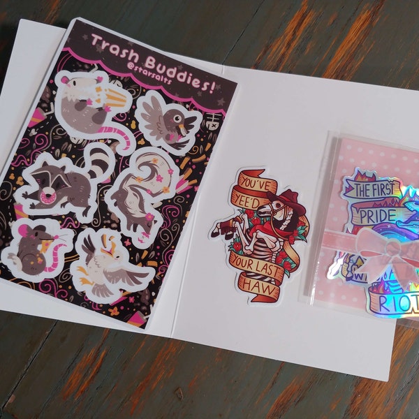 Rainbow Riot (holo) Sticker - Etsy