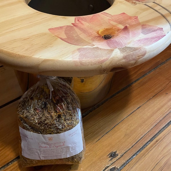 Unfinished Yoni Steam Seat With or Without Removable Legs ~ Design Your ...