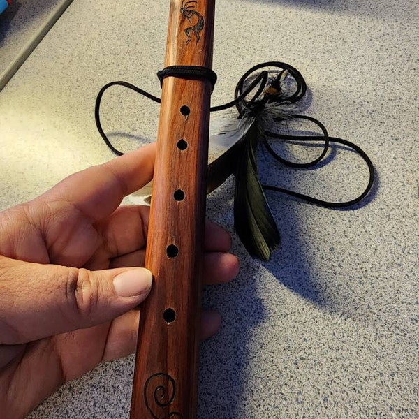 Handcrafted Native American Wind Flute. Recorder End Blown - Etsy