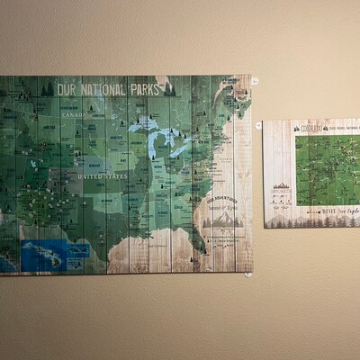 Map of Colorado Colorado Gifts Push Pin CANVAS Board - Etsy