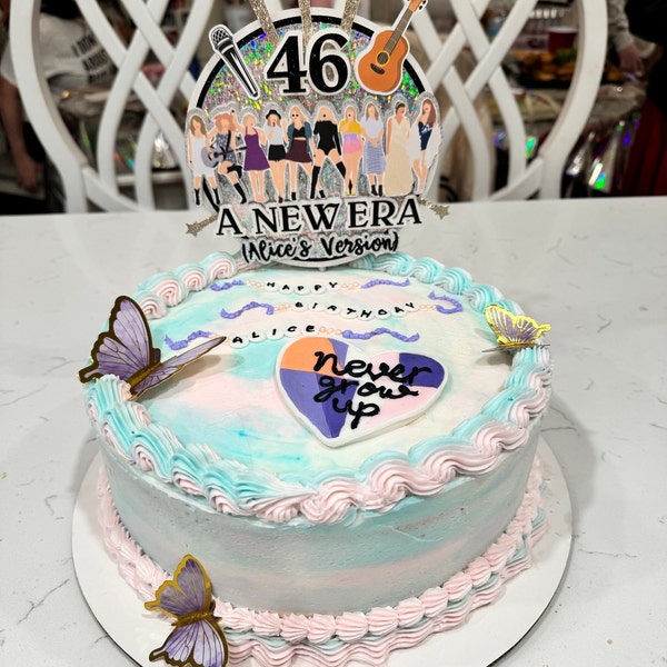 Minion Cake Topper/ Glitter Party Decorations/ Kids Birthday Paper ...