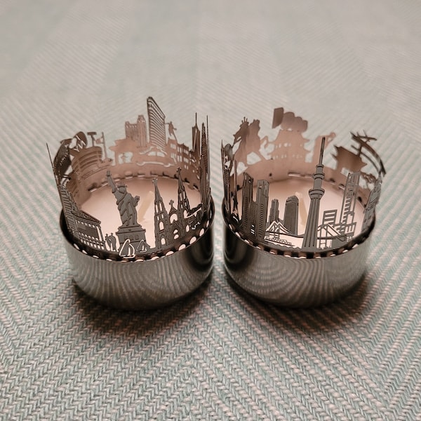 New York Skyline Shadow Play - Transform Tea Lights Into Stunning ...