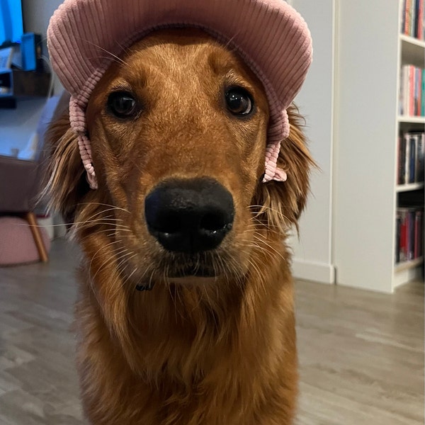 Corduroy Dog Hat Bucket Hat Puppy Hat Dog Visor Sun Protection Cap ...