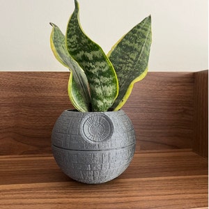 Death Star Planter Bowl Pot - Etsy