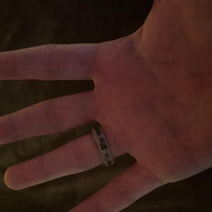 ACOTAR Book Page Ring - Etsy