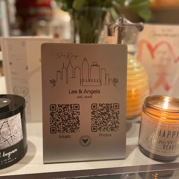 Metal QR Codes-business Logo, Restaurants, Menu, QR Code, Sustainable ...