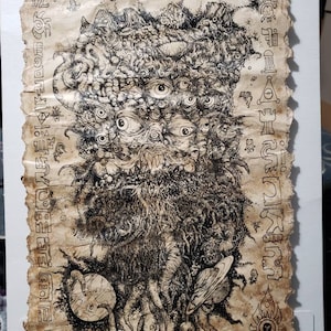 The Kraken 11x17 Scroll - Etsy