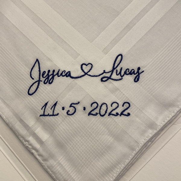 Personalised Wedding Dress Label Something Blue Idea Sentimental Bride ...