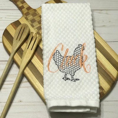 Chicken Cluck Chicken Wire Embroidery Design Available Sizes - Etsy