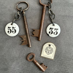 Antique French Number Plaques - Etsy