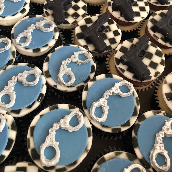 Police Silicone Mold Kit - Police Badge Mold - Handcuff Mold - Police ...