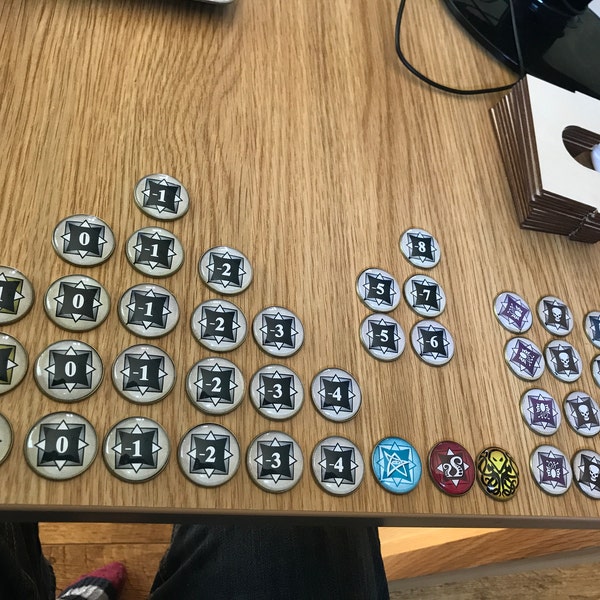 Arkham Horror the Card Game Compatible Premium Large Metal Backed Chaos ...
