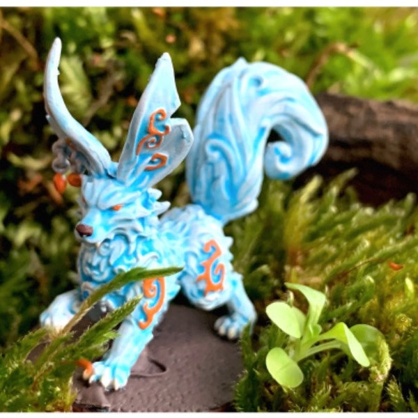 Poppy the Loud Howl, Pug Beast Bard Caster Mage Pet Dog, 28mm 32mm ...