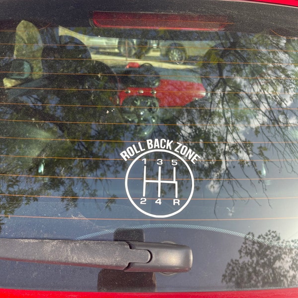 5 Speed Gear - Roll Back Zone - Stick Shift - Manual Shift Diagram ...