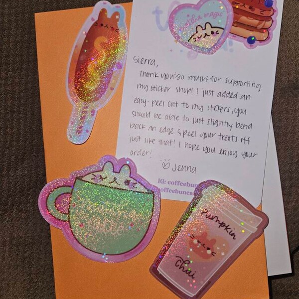 Bunfetti Funfetti Bunny Sticker for Laptop, Water Bottle, Ipad, Rainbow ...