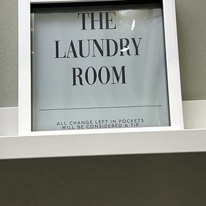 DIGITAL DOWNLOAD the Laundry Room Print Funny Utility Room Poster ...