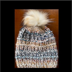 THE RIDGE BEANIE // Infant to Adult Knitting Pattern, Womans Hat ...