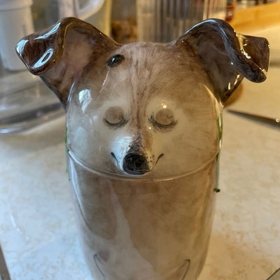 Personalized Dog Urn With Semi-spherical Cover, With Name or Without ...