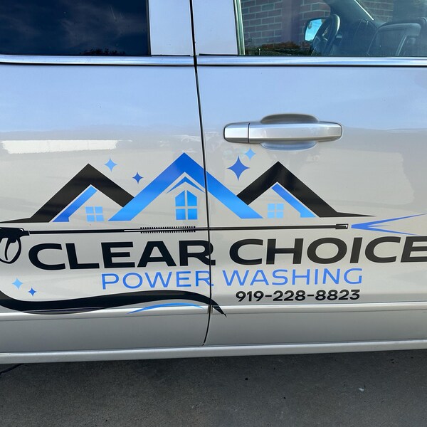 Van Custom Decals. Premium Laminated Vinyl. Easy to Install! Custom ...