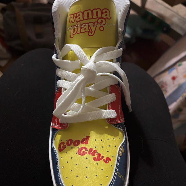 Chucky High Top Sneakers, Chucky Sneakers, Chucky Shoes, Childs Play ...